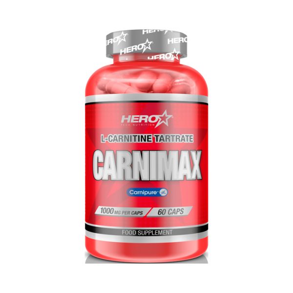 HERO TECH NUTRITION CARNIMAX - L-carnitina tartrato 60 caps. - OnlyOneZone